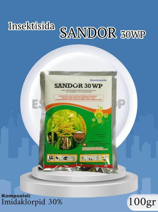 Insektisida SANDOR 30WP 100GR, Bahan Aktif: Imidaklorpid 30% | Lazada ...