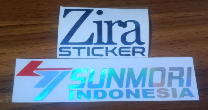sticker sunmori Indonesia cutting setiker motor | Lazada Indonesia