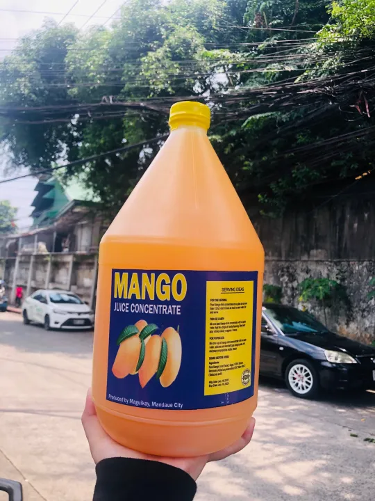 Mango Juice 4 Liters ( Concentrated PUREE MANGOS ) | Lazada PH