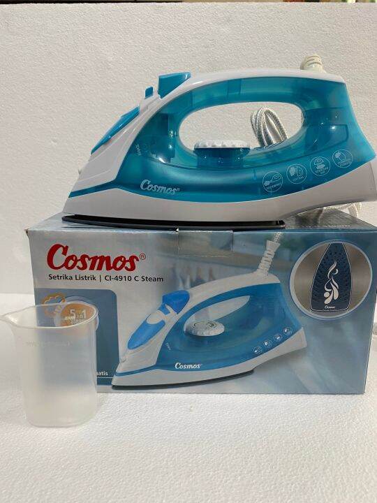 STRIKA COSMOS UAP TERBARU CI-4910 C STEAM/SETRIKA TAPAK KERAMIC ORI ...