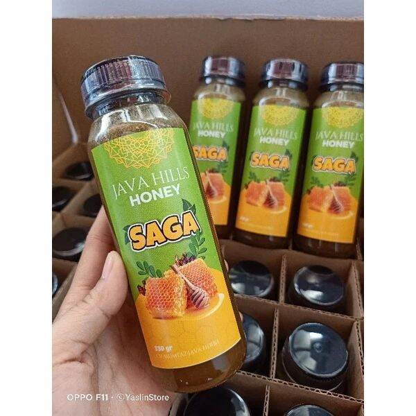 JAVA HILLS MADU SAGA MENGATASI BATUK DEMAM RADANG TENGGOROKAN/ MADU ...