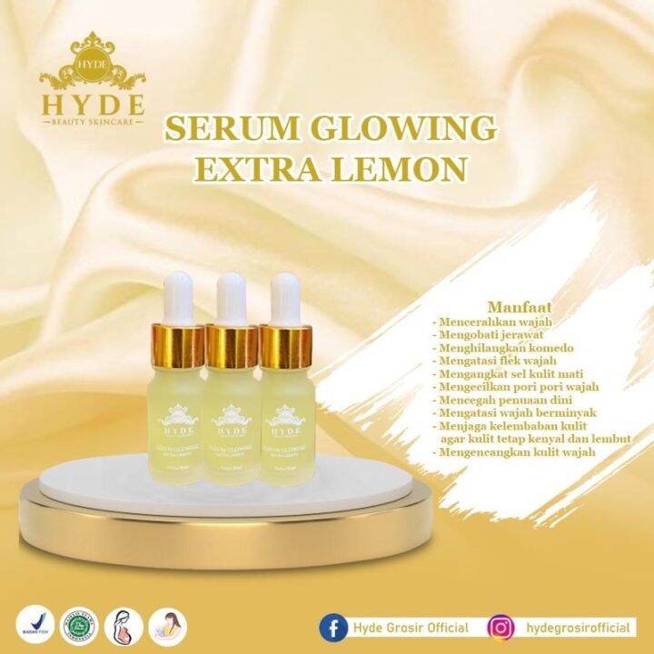 SERUM GLOWING EXTRA LEMON | Lazada Indonesia