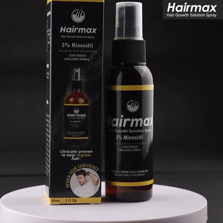 Hairmax Solution Spray Fast Hair Growth Spray Hair & Scalp Treatments ...
