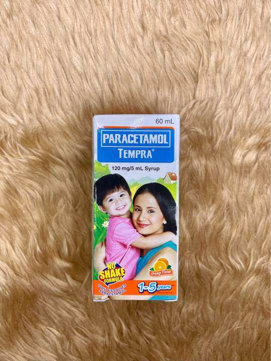 Paracetamol Tempra Orange(60ml) | Lazada PH
