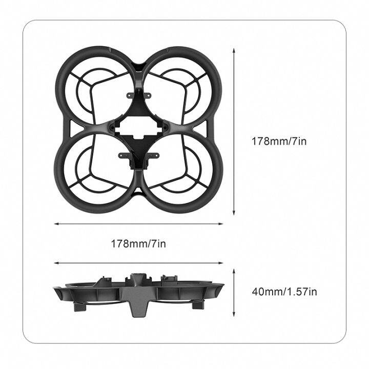 DJI Avata Propeller Guard,Full containment ring for dji Avata | Lazada PH