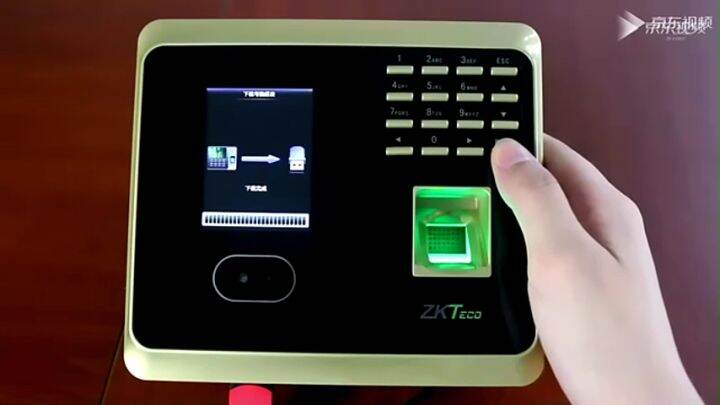 ZKTeco Biometrics Fingerprint Time Attendance Machine Security System Clock Time Recorder Punch ...