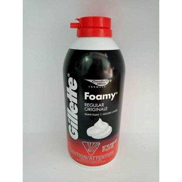 Gillette Foamy Regular Shave Foam (311g) | Lazada PH