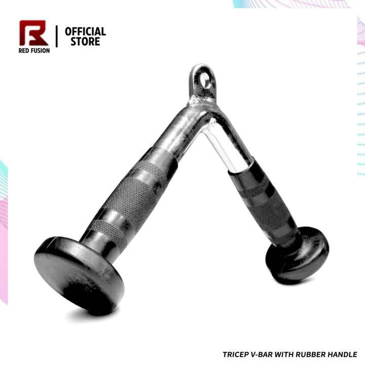 Tricep V-Bar with Rubber Handle | Lazada PH