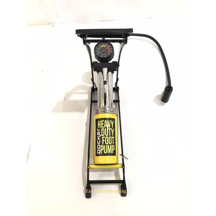 Heavy Duty Foot Pump Bicycle,Motor,Ball/Pam Angin Tayar/Basikal/Bola ...