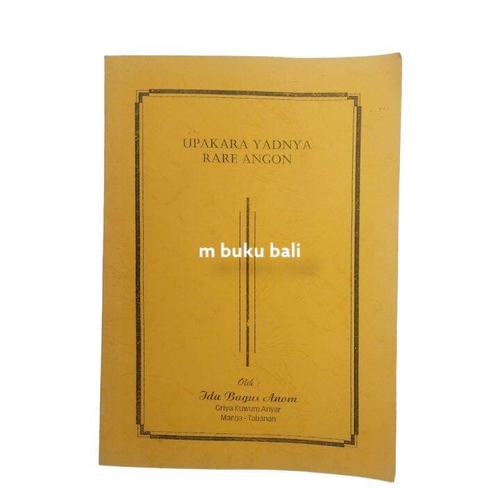 Upakara Yadnya Rare Angon | Lazada Indonesia