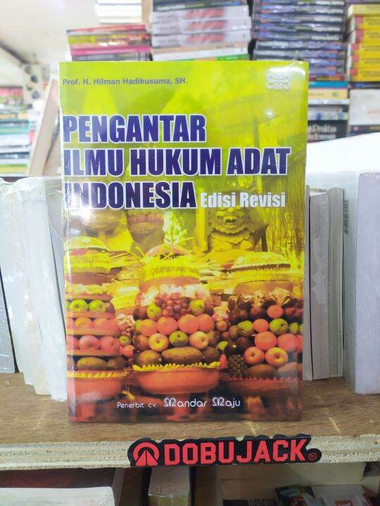 pengantar ilmu hukum adat Indonesia prof Hilman Hadikusuma | Lazada Indonesia