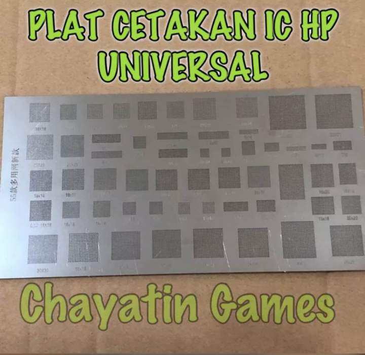 Cetakan IC HP Type UNIVERSAL - Plat Cetakan IC HP UNIVERSAL - barang ...