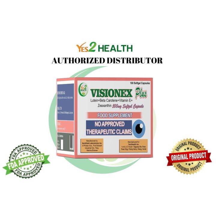 Visionex Plus-1 Pad 10 Softgel Capsules | Lazada PH