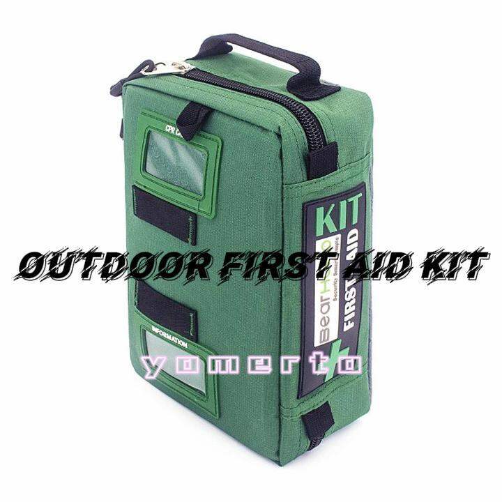 255-Piece Emergency Medical Rescue First Aid Kit Bag For Workplace ...