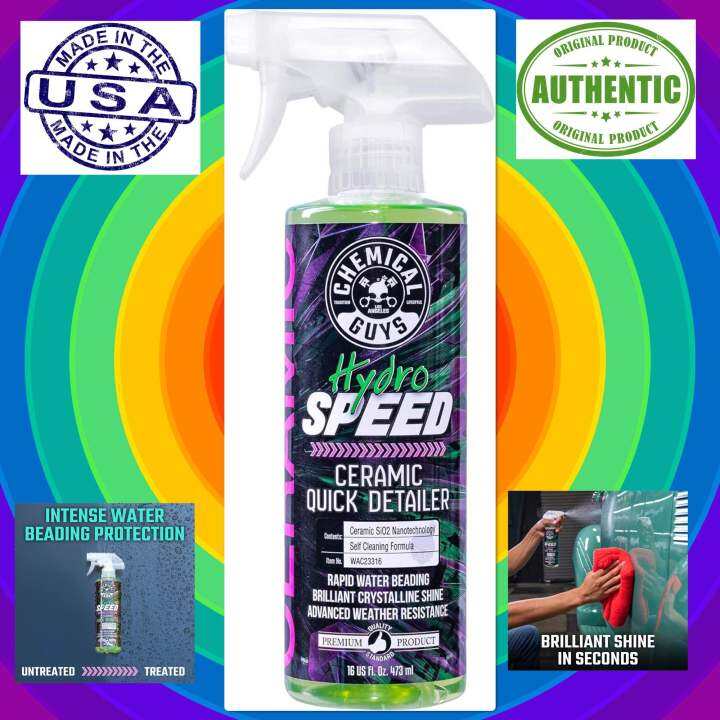 Chemical Guys WAC23316 HydroSpeed Ceramic Quick Detailer, Safe for Cars ...