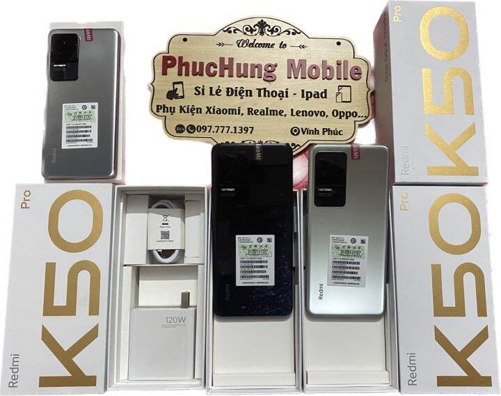 Điện thoại Xiaomi K50 pro, Dimensity 9000, Pin 5.000 mAh, sạc nhanh 120W | Lazada.vn