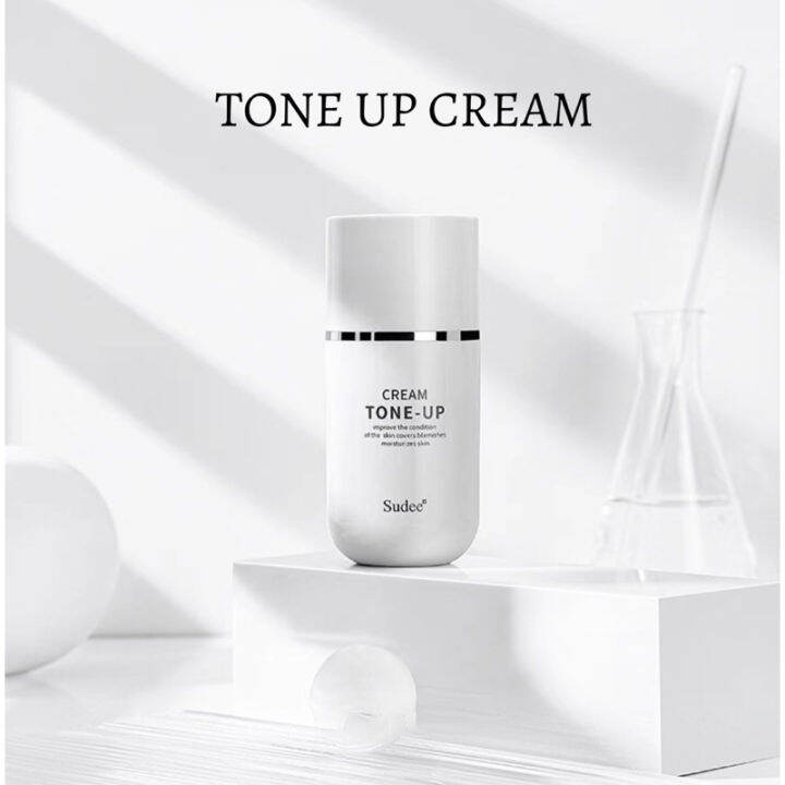 Sudee Tone up cream 50ml long-lasting whitening moisturizing brighten skin tone natural nude ...