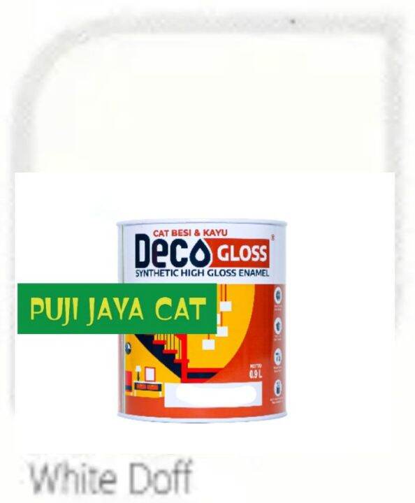 Cat Besi dan kayu Sintetik Putih Super White sintetis DecoGloss ...