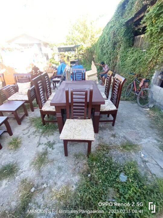 althea dining table with loose cushion | Lazada PH