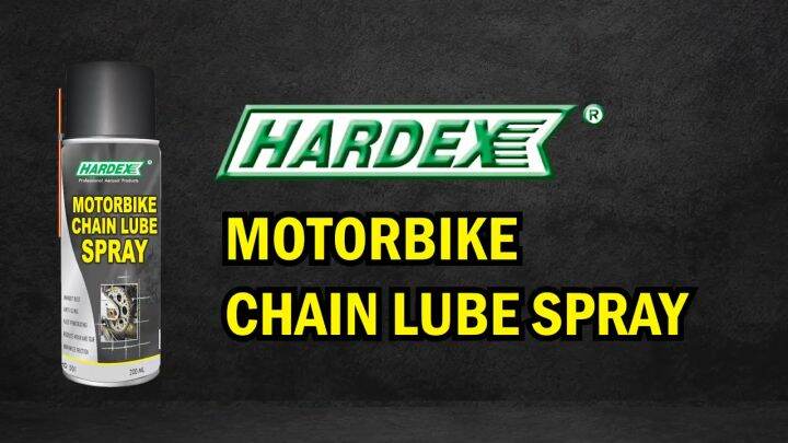 HARDEX MOTORBIKE CHAIN LUBE SPRAY 200ML | Lazada PH