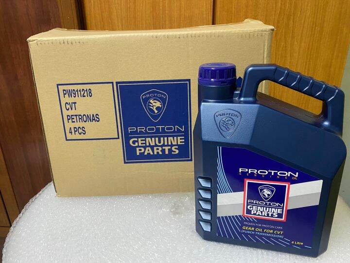 Proton CVT ATF gear oil PW911218 (4 liter) for Saga FLX, VVT, Persona ...