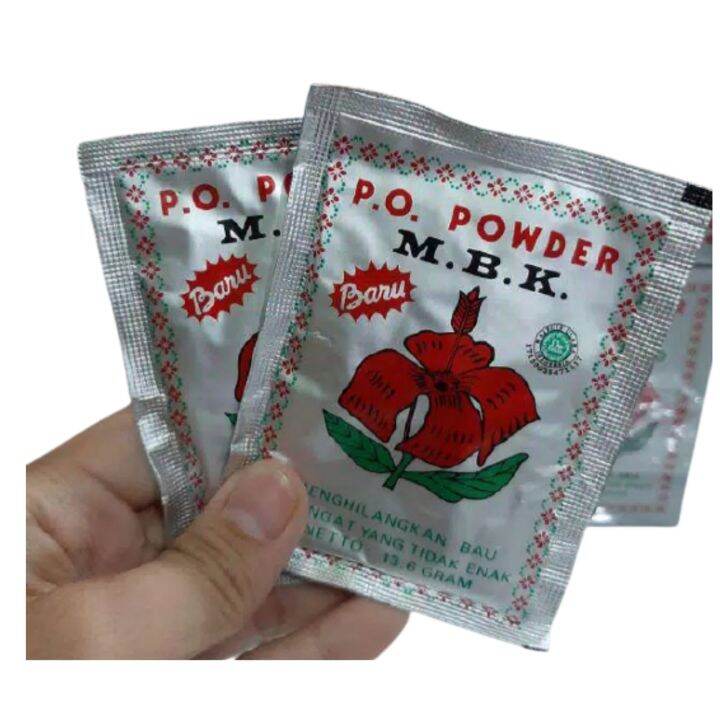 MBK Silver Sachet Deodorant Powder isi 13,6 gr per sachet | Lazada ...