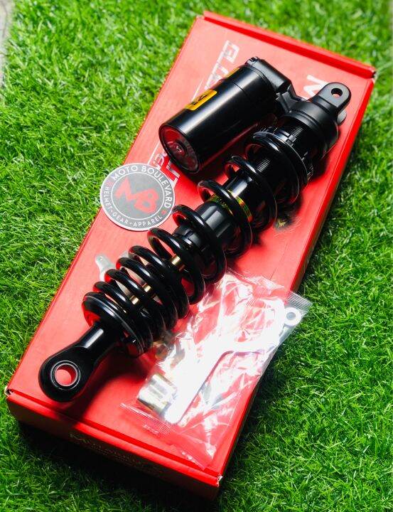 MUTARRU GOLD SERIES SHOCK FOR HONDA CLICK 330MM (BLACK) | Lazada PH