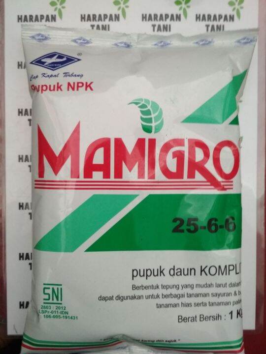 Mamigro 1 kg PUPUK MEMPERCEPAT PERTUMBUHAN TANAMAN DAUN | Lazada Indonesia