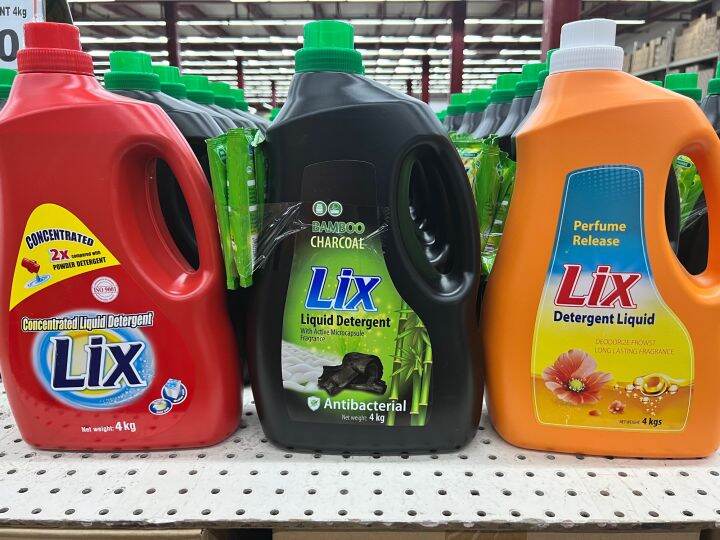 Lix Liquid Detergent 4kgs | Lazada PH