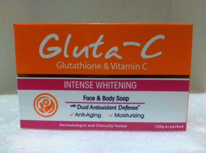 GLUTHA-C SOAP WITH GLUTATHIONE&VITAMIN C 120G | Lazada PH