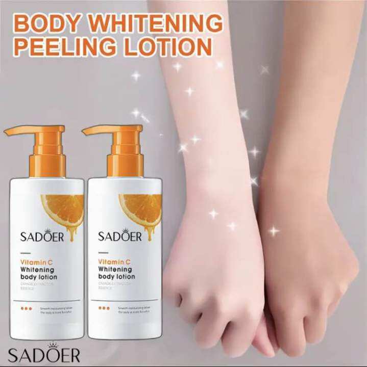 SADOER Vitamin C Whitening Body Lotion Moisturizes, Hydrates, Nourishe ...