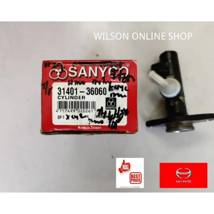 Sanyco Taiwan Top Clutch Pump 31401-36060 Hino Dutro 7Ton | Lazada