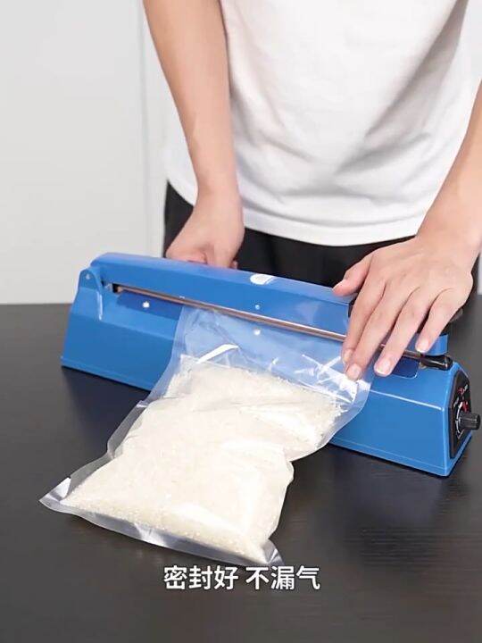 200mm 300MM Plastic Impulse Sealer Machine Impulse Heat Sealer Plastic ...