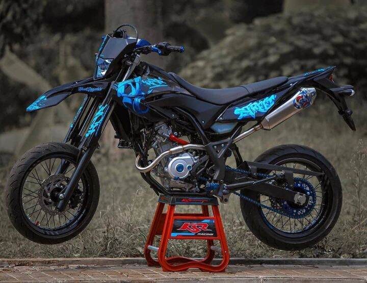 Dekal stiker motor Wr 155 varisi street keren Decal Sticker Motor Cross ...