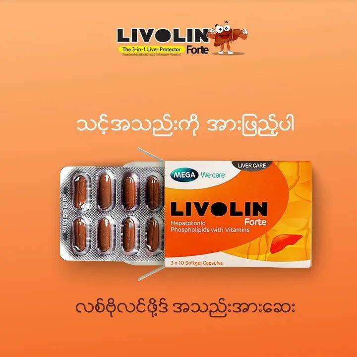 LIVOLIN FORTE FOR LIVER (1BOX 30CAPSULES) | Lazada