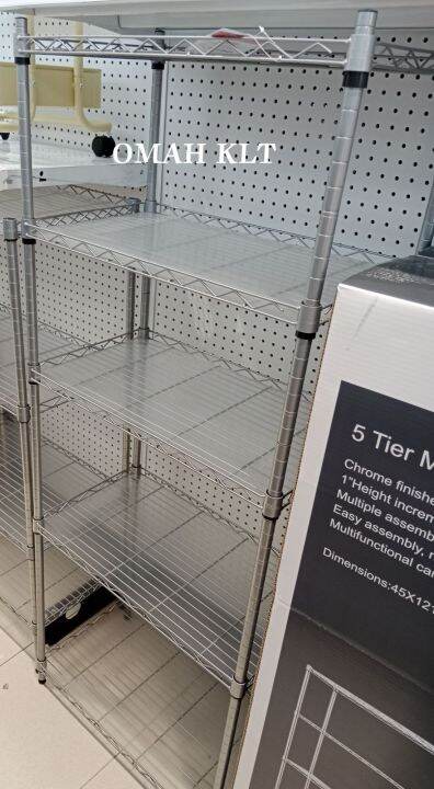 KRISBOW Rak Besi Serbaguna 5 Tingkat | Lazada Indonesia