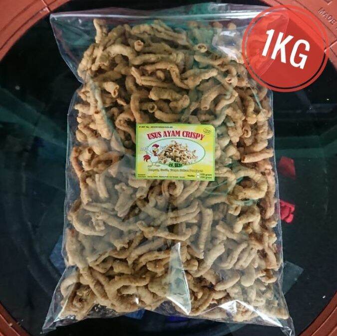 Usus ayam crispy 1kg enak gurih | Lazada Indonesia