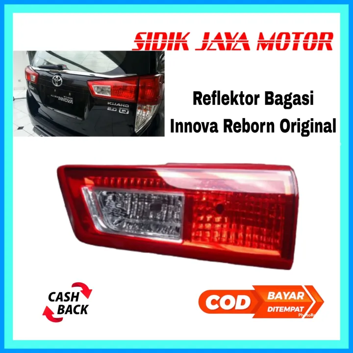 Lampu Reflektor Bagasi Innova Reborn Original Stoplamp Lampu Bagasi ...