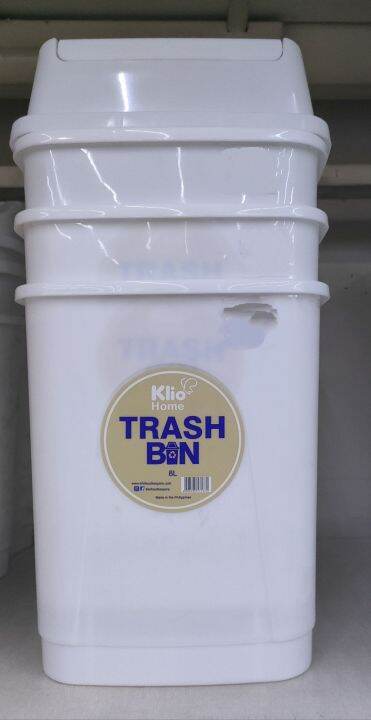 KLIO HOME TRASH BIN WITH LID | Lazada PH