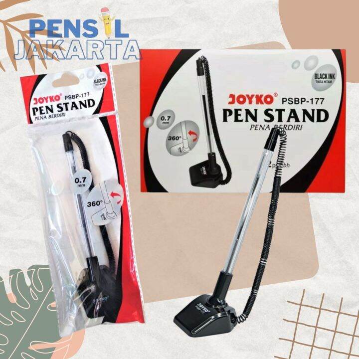 Pen Stand Pulpen Meja JOYKO PSBP-177 Warna Hitam [ECER] | Lazada Indonesia
