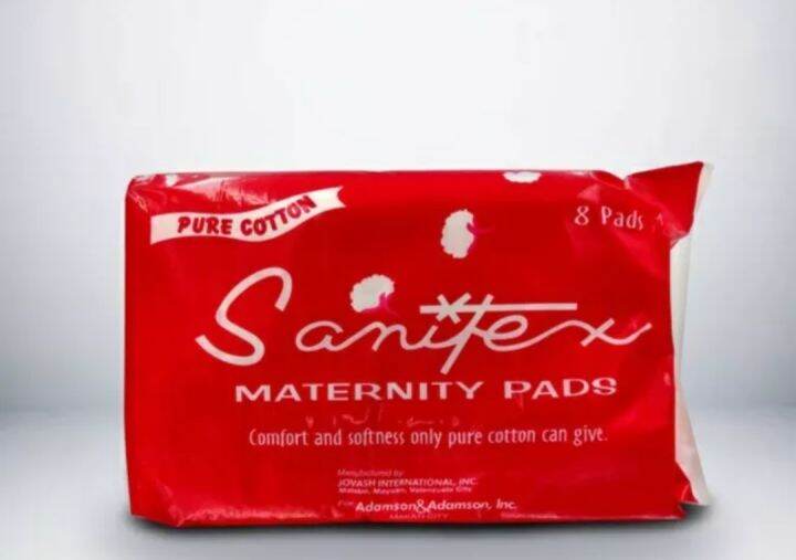 Sanitex Maternity Pads Pure Cotton 8 pads Pack of 1 | Lazada PH