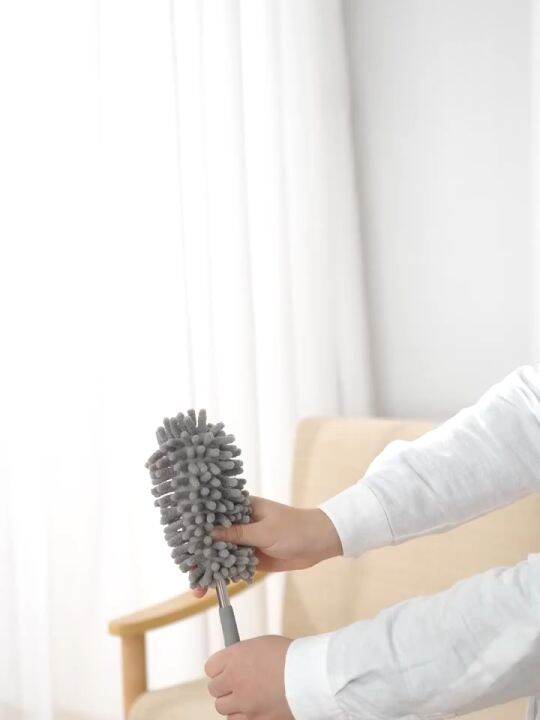 Mini Chenille Dusting Duster / Retractable / Bendable Feather Duster ...