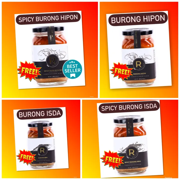R Kitchen Food BURO VARIANTS W/ FREEBIE (Authorized Reseller) Spicy ...
