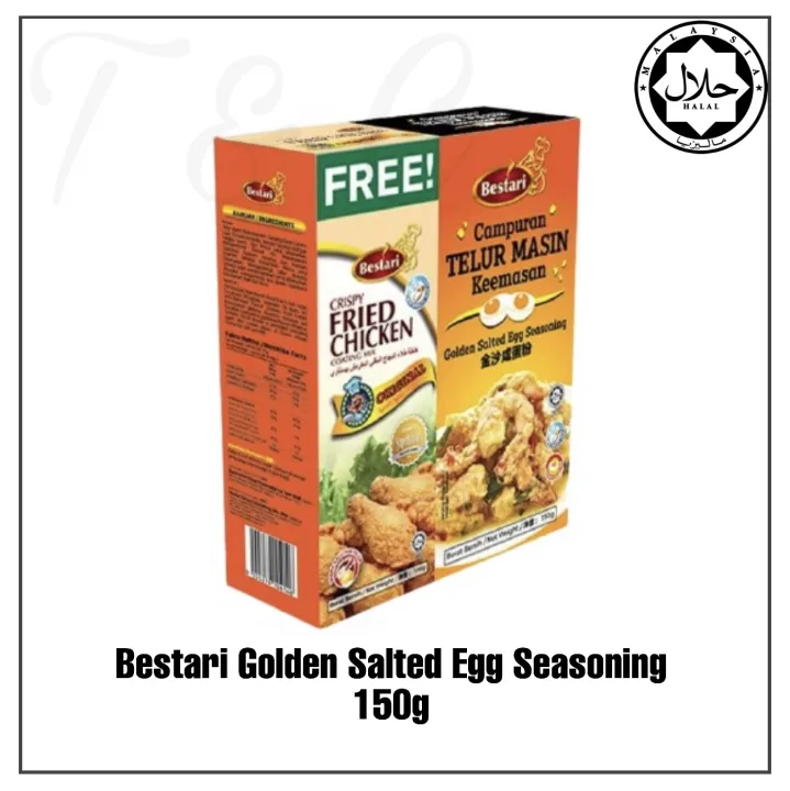 Bestari Golden Salted Egg Seasoning 150gm + FREE 🎉Crispy Fried Chicken ...