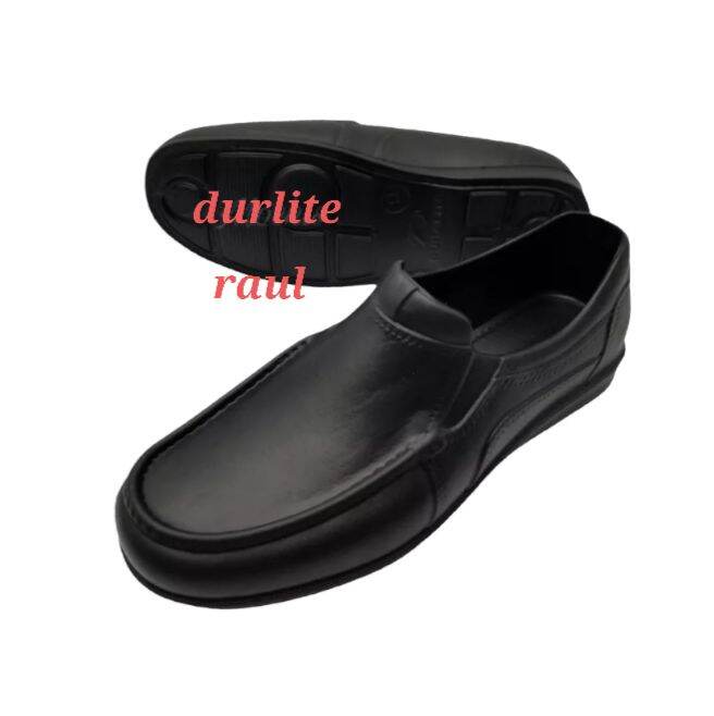 duralite original raul waterproof (black and white) duty splasher shoes ...