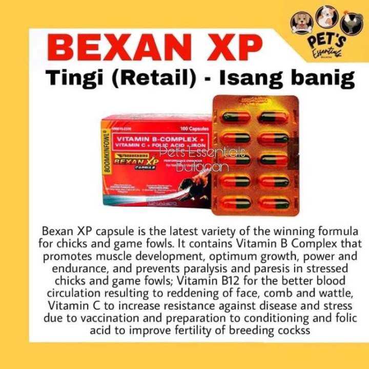 Bexan XP (Retail) Isang banig 10 capsules only | Lazada PH