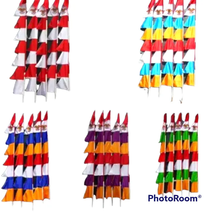 BENDERA UMBUL UMBUL WARNA WARNI | Lazada Indonesia