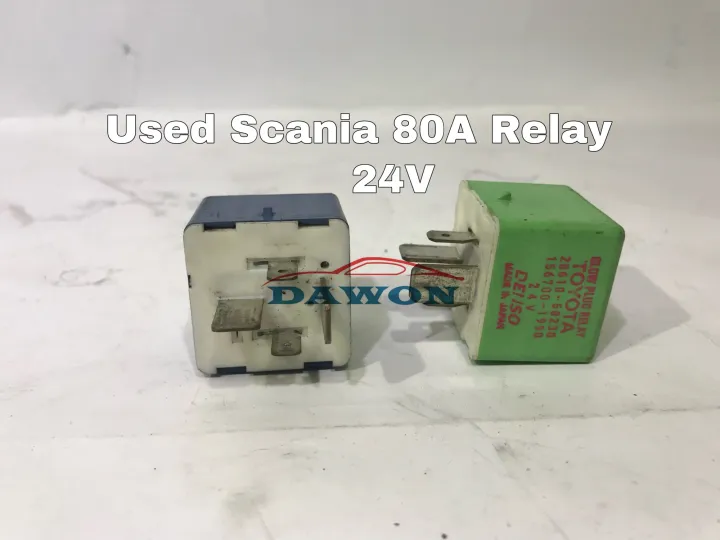 Used Scania 80A Relay 24V ️ [TRUCK AIRCOND] | Lazada
