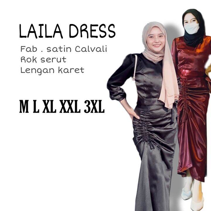 LAILA DRESS BRIDESMAIDS BAJU PESTA KONDANGAN WANITA | Lazada Indonesia