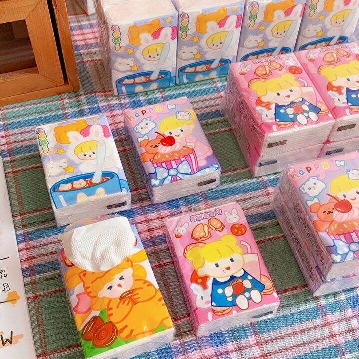 Cute Cartoon Tissues Paper (10sheets a pack) | Lazada